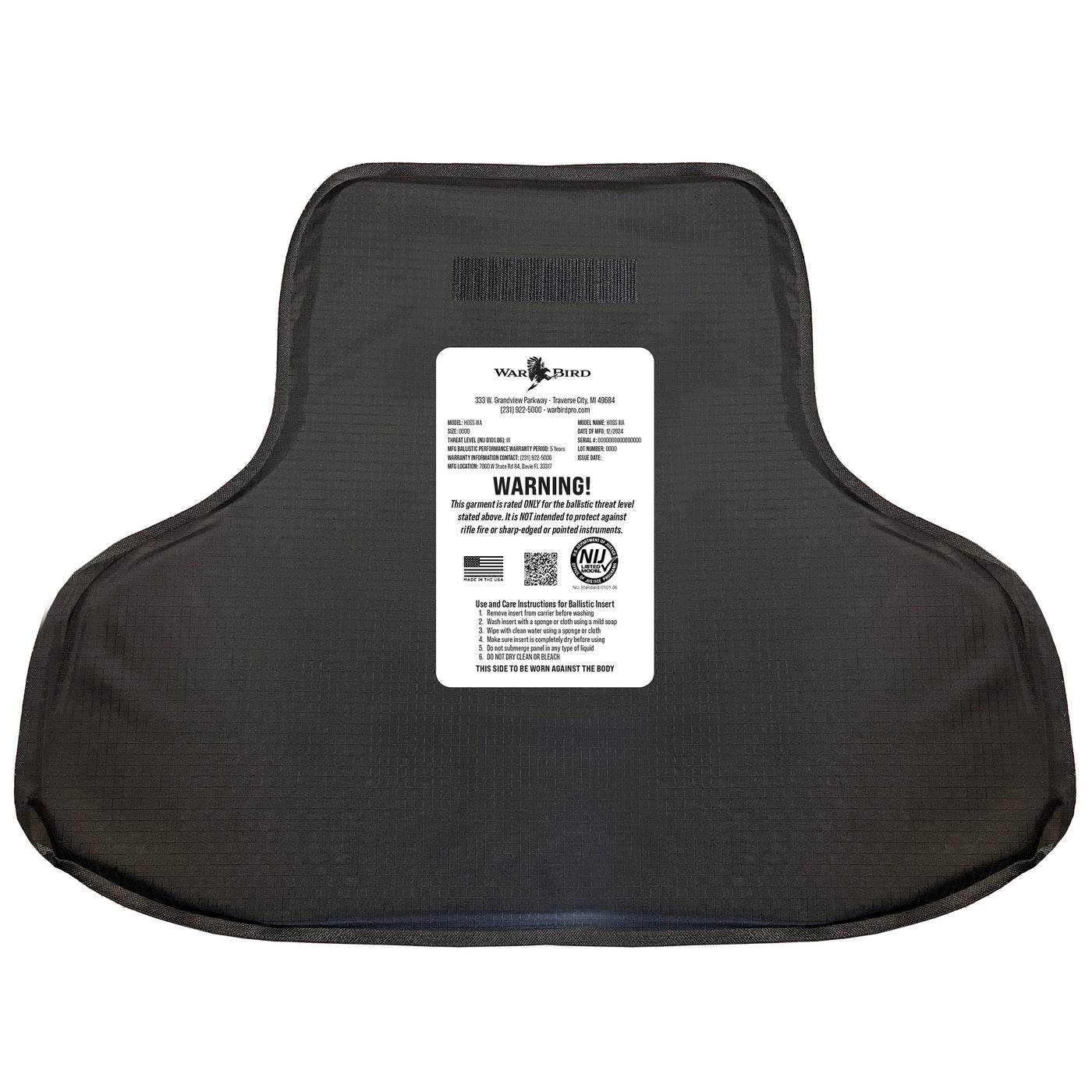 Hoss Level IIIA Armor System