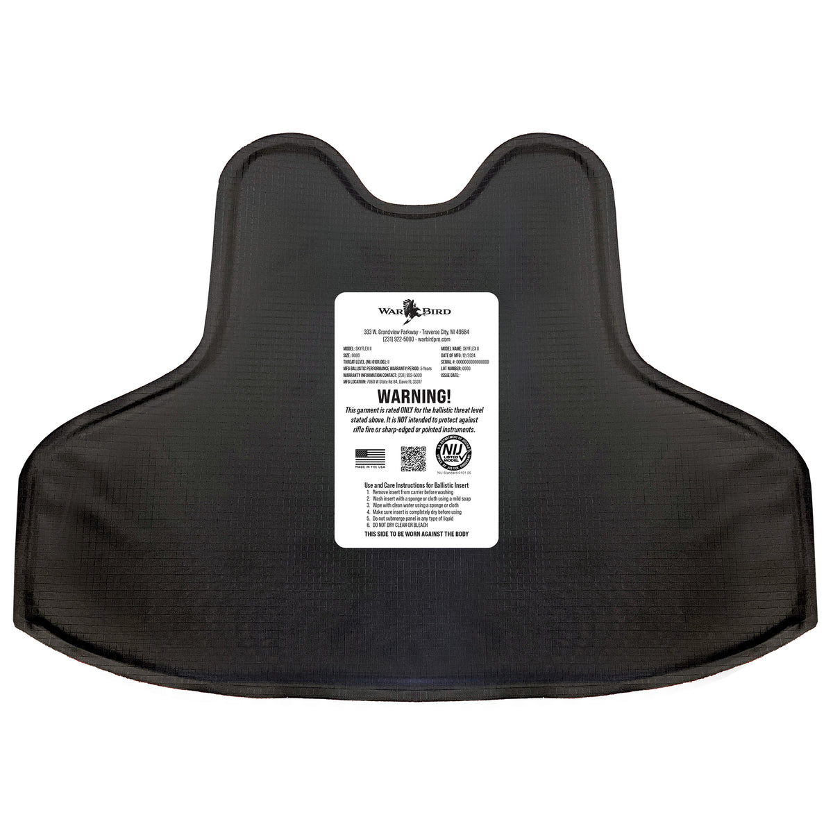 SkyFlex Level II Armor System