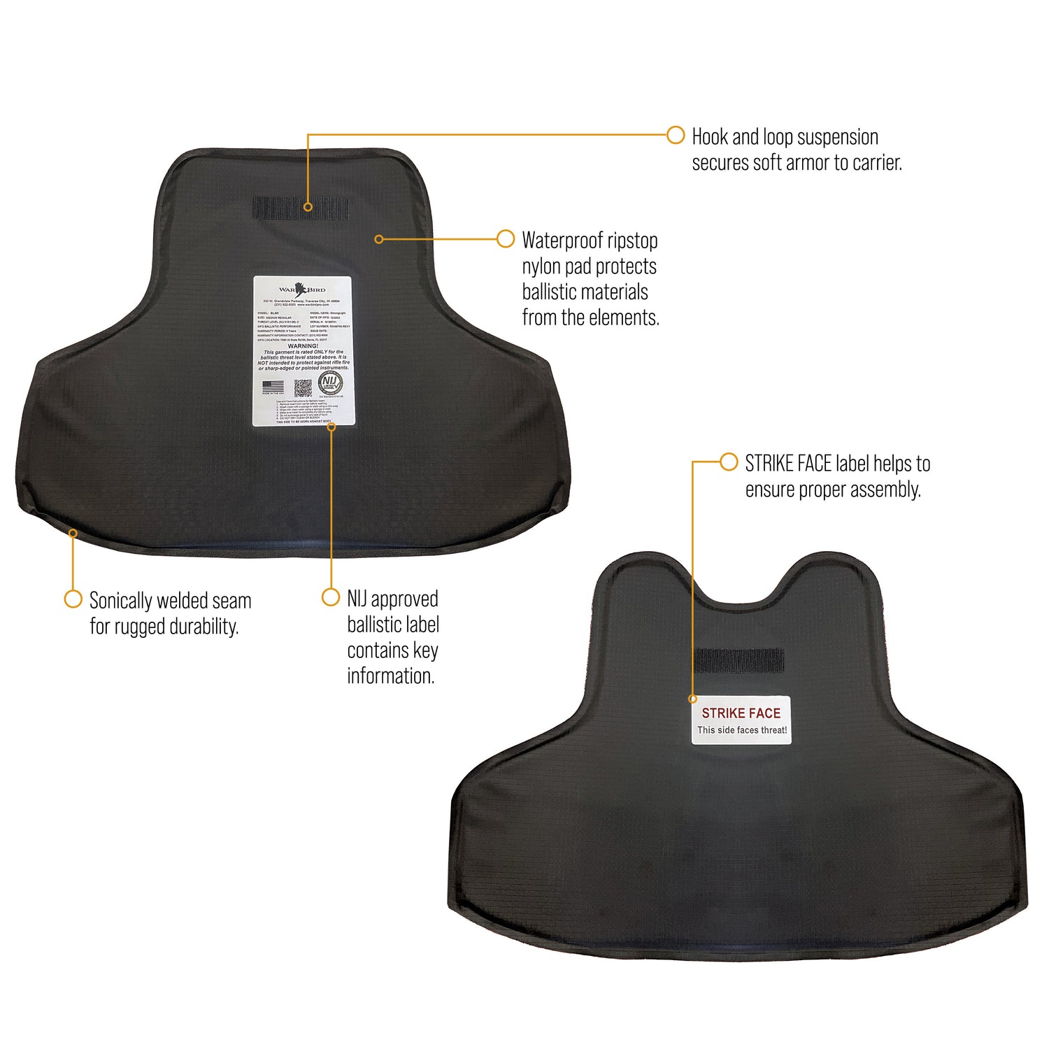 SkyFlex Level IIIA Armor System