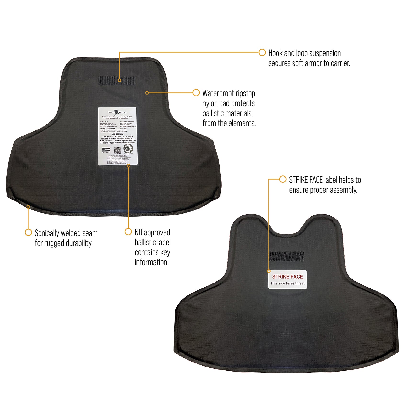 SkyFlex Level II Armor System